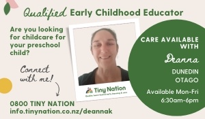 Tiny Nation Educator - Otago - Deanna